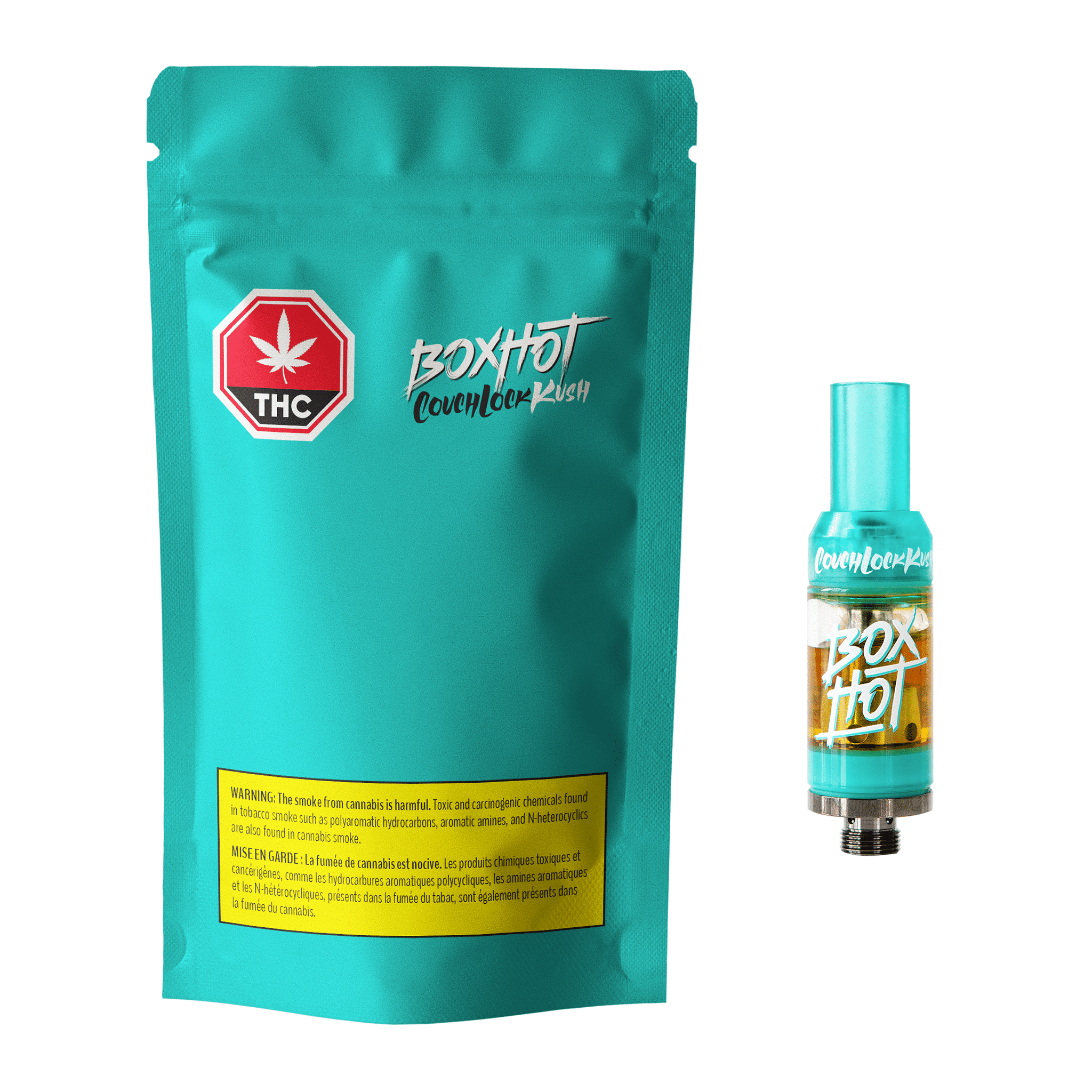 Couch Lock Kush (1000mg THC) – Vape Cart by Boxhot | Mendo