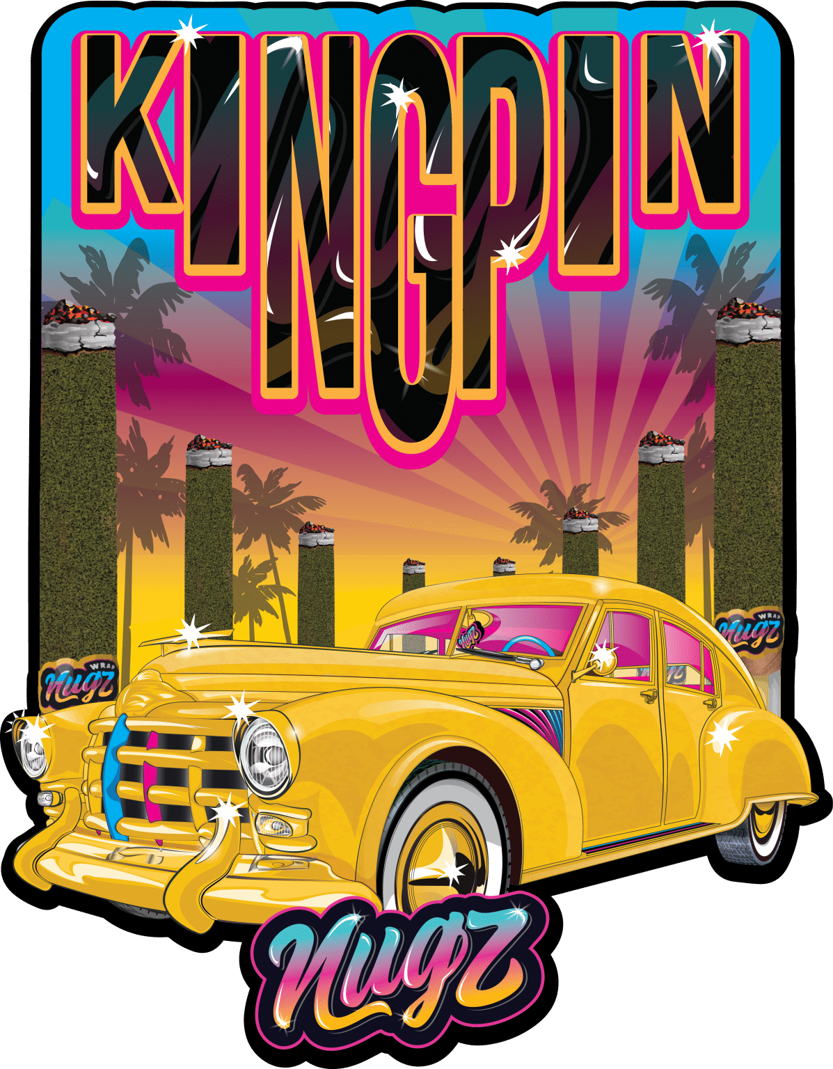 Kingpin Indica Infused Pre-Rolls by | Mendo
