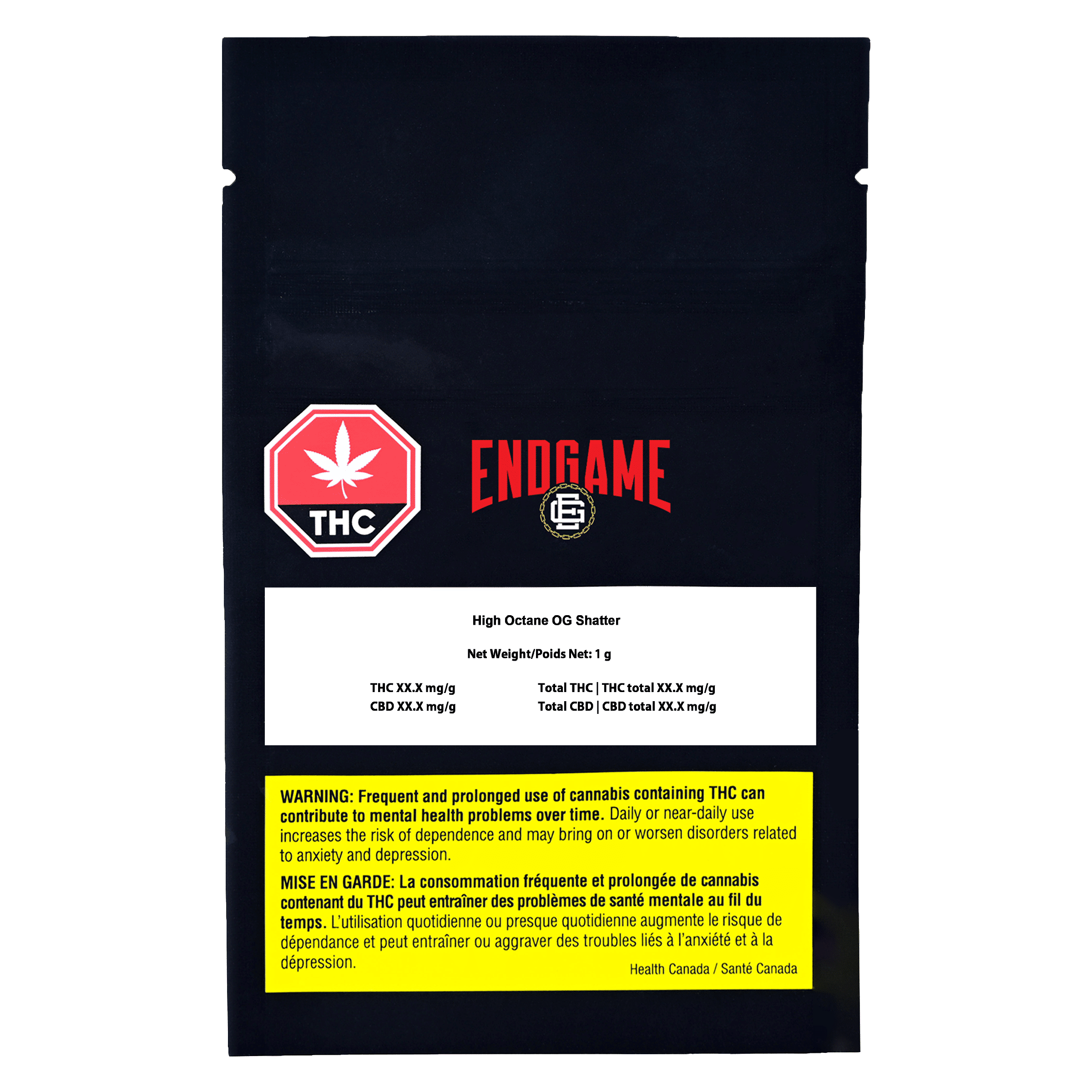 Buy High Octane OG Shatter by ENDGAME - Premium Cannabis Concentrate