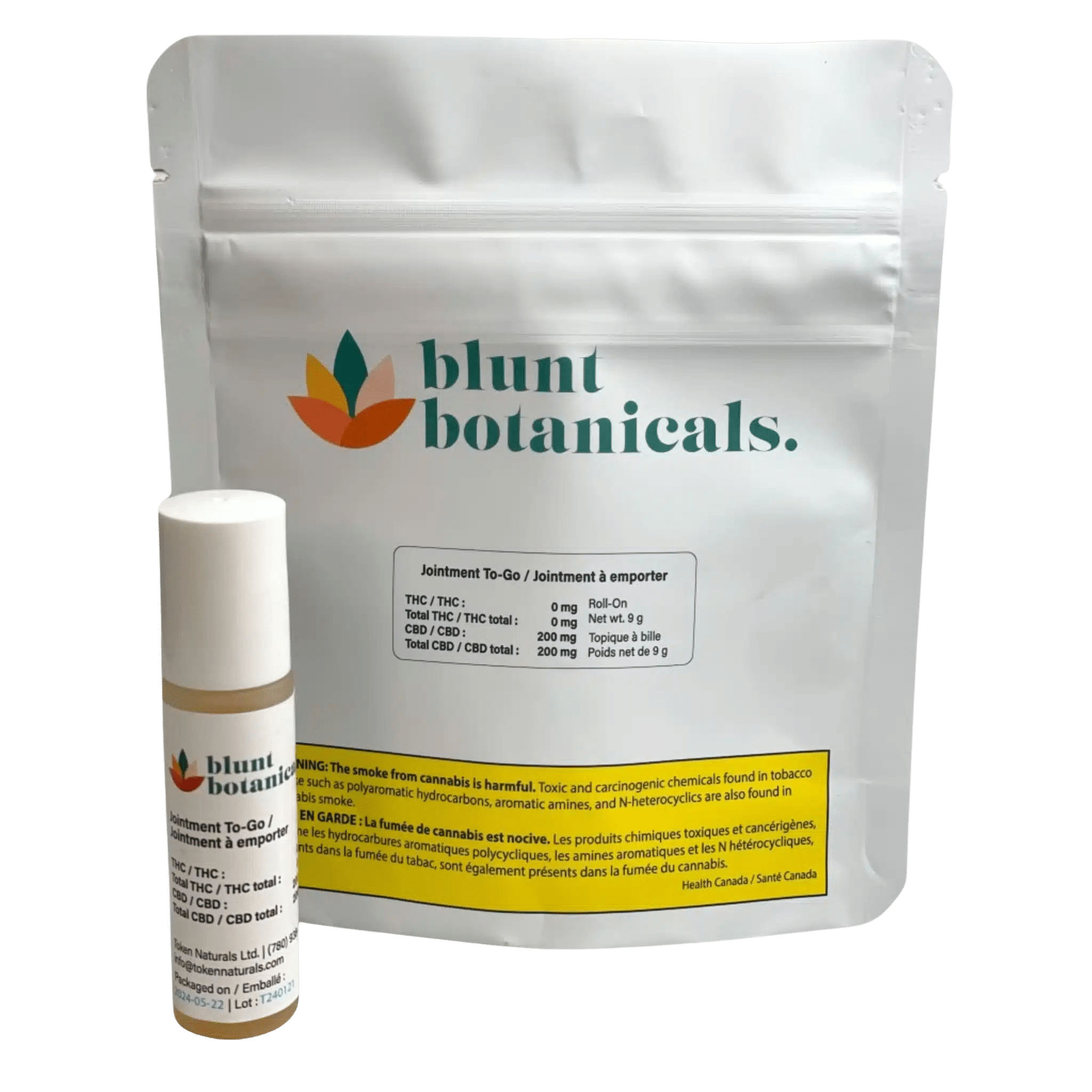 Buy Jointment To Go CBD Topical Rollerball by Blunt Botanicals